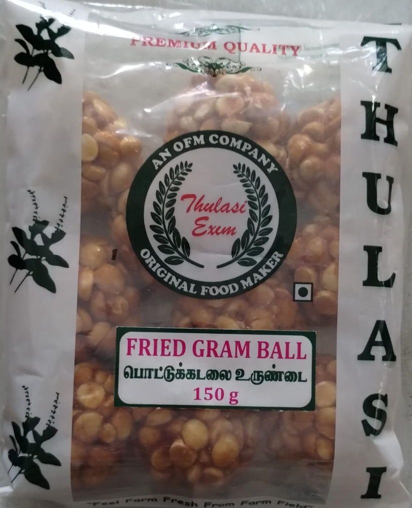 Fried Gram Ball – Nutritious Traditional Sweet – Tastethetradition