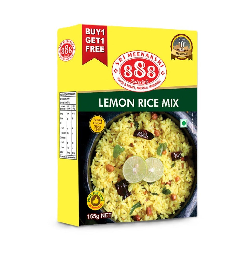 Instant Lemon Rice Mix – Tangy South Indian Flavor Quick & Authentic ...