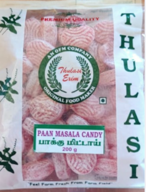 Thulasi Paan Masala Candy(Herbal Mouth Freshener & Digestive Sweet ...