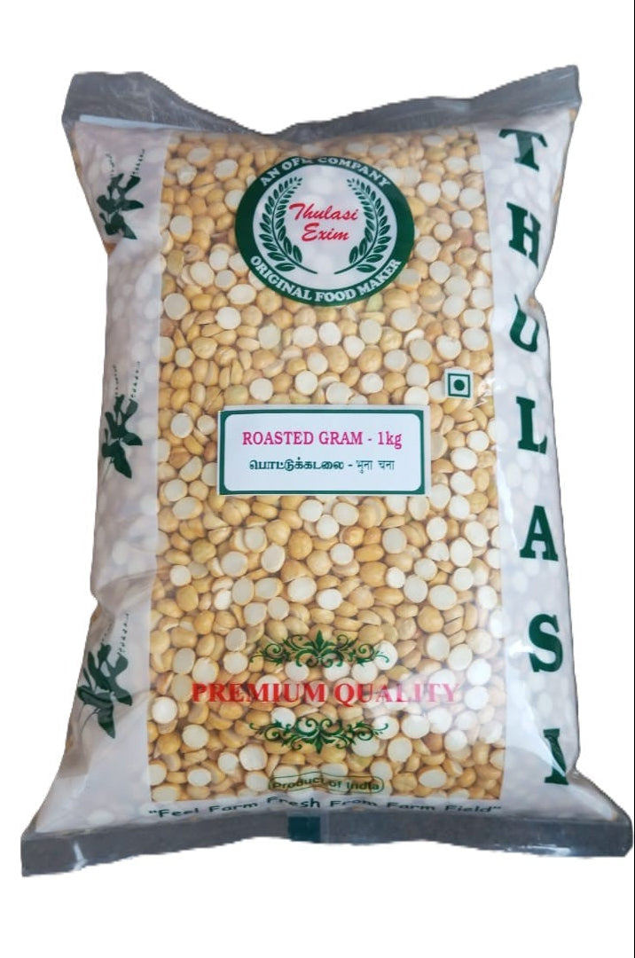 Roasted Gram Split1 kg – Crispy, Protein-Rich Snack & Cooking ...